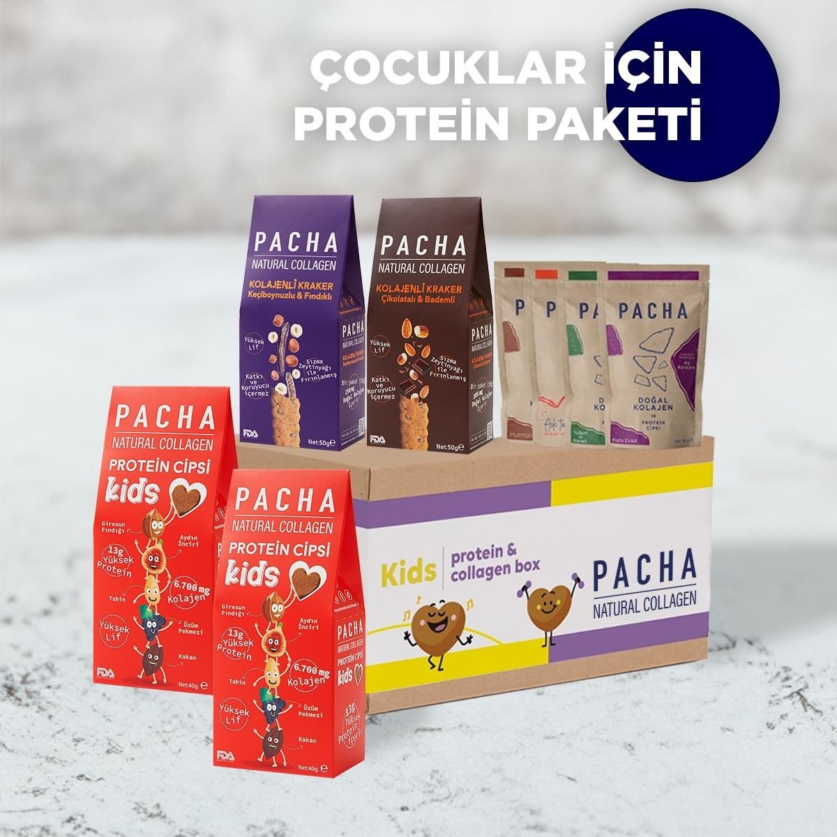 PACHA NATURAL COLLAGEN | Çocuklar İçin Protein Paketi
